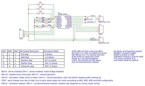 Designing A Schematic For The A4988 Stepper Motor Driver