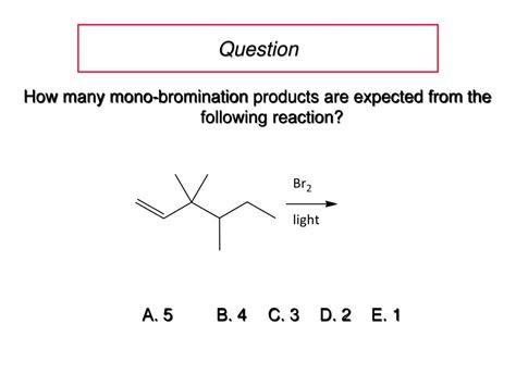 Ppt Free Radical Reactions Halogenation Of Alkanes Powerpoint