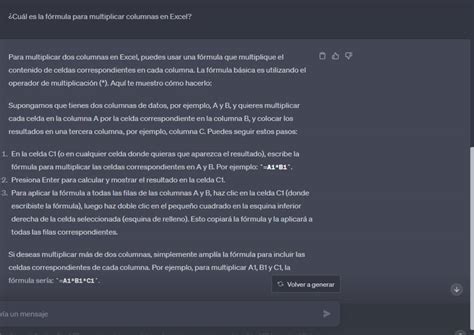 Cómo Crear Fórmulas De Excel Con Chatgpt