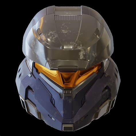 Halo Infinite Celox Mkvii Core Helmet 3d Model 3d Model 3d Printable Cgtrader