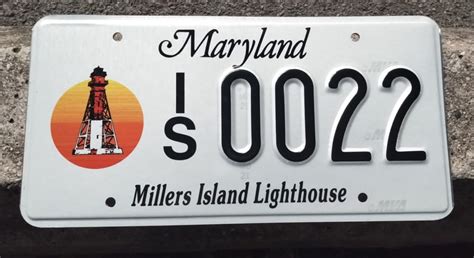 New Md License Plate Benefits Hart Miller Island Chesapeake Bay Magazine