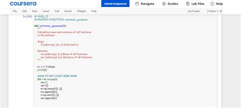 Anamoly Detection Lab Unsupervised Learning Recommenders Reinforcement Deeplearningai
