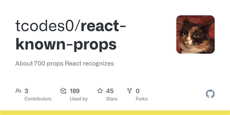 Highly Performant Library To Get Lists Of React Recognized Props Rreactjs