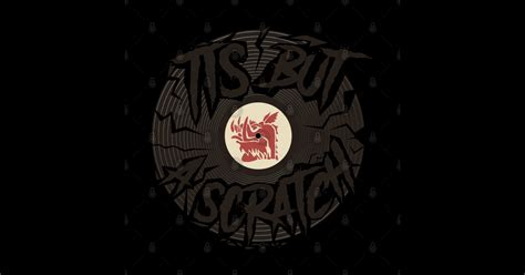 Vinyl Knight Tis But A Scratch Monty Python And The Holy Grail Sticker Teepublic