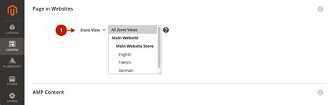 how to configure magento 2 amp homepage plumrocket documentation