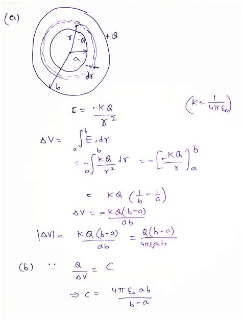 [solved] The Electric Field For A Sphere With Charge Q Uniformly