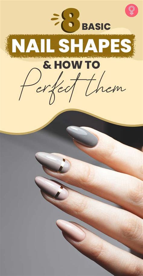 8 Different Nail Shapes And How To Achieve Them Artofit