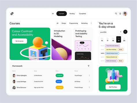 Lms Designs Themes Templates And Downloadable Graphic Elements On Dribbble