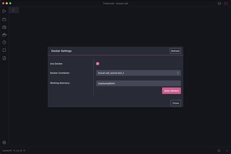 Laravel Sail Tinkerwell