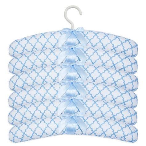 Kit Cabide 100 Algodão Para Roupinha De Bebê Zôo Azul 06 Unidades Madeiramadeira