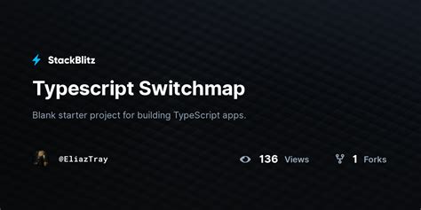 Typescript Switchmap Stackblitz