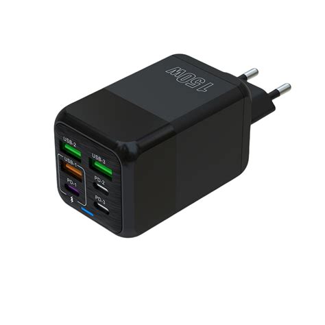 150 W Os Gyorstöltő Telefonhoz és Tablethez 6 Port 3pd C Típusú Port