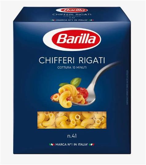 Макаронные изделия BARILLA №41 Киффери ригате 450г - купить с доставкой ...