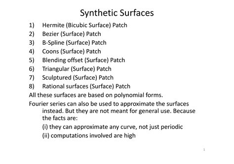 Hermite Bicubic Surface Patch Pdf
