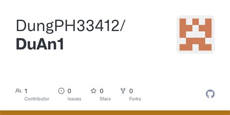 Github Dungph33412duan1