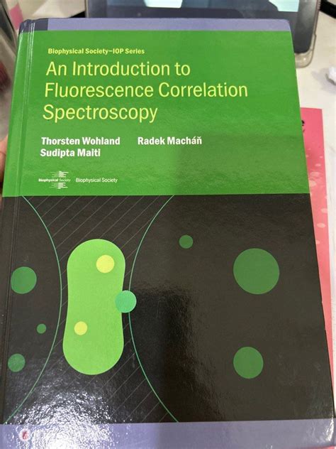 An Introduction To Fluorescence Correlation Spectroscopy Hobbies And Toys Books And Magazines