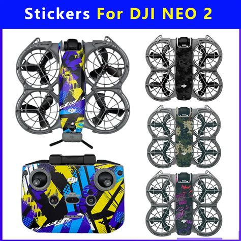For Dji Neo 2 Drone Decals Rc N3 Remote Controller Pvc Protective Film