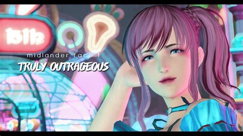 Truly Outrageous Makeup For Midlander Face 1 Xiv Mod Archive