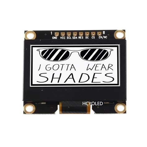 Multi Purpose Inch Mini OLED Display X Resolution And I C Spi