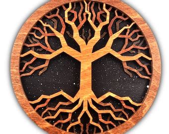 Tree Of Life Plaque Tree Plaque Wall Plaque Layered Plaque Etsy