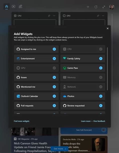 Microsoft Adds Useful Widgets To Monitor Your PC ALEXNETTM COM