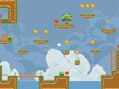 Platformer Tilemap 2 By Pasha Faisal On Dribbble