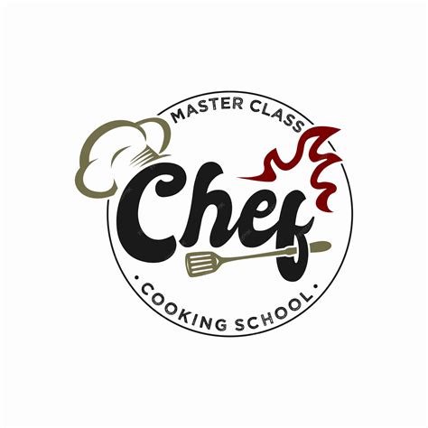 Premium Vector Master Class Chef Logo Stock Illustrations Template Premium Vector