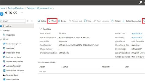 Intune Would You Happen To Know The Differences Between The Three Microsoft Intune Reset Methods