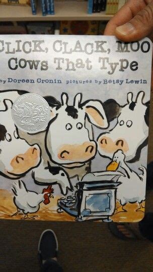Click Clack Moo By Doreen Cronin Doreen Cronin Cow Character