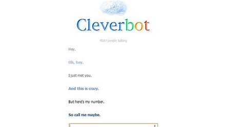 Cleverbot You So Silly Imgur