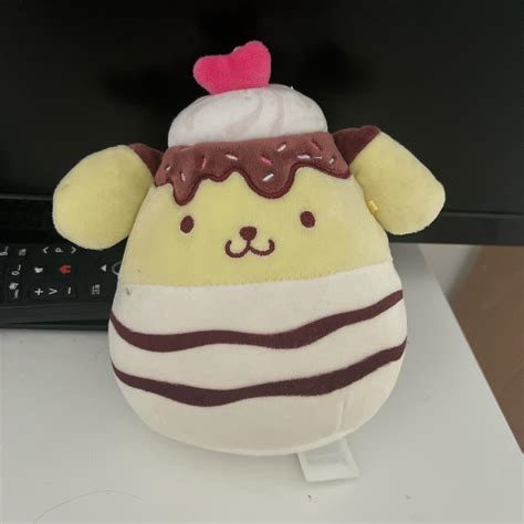 Sanrio Pompompurin Squishmallow Sanrio Depop