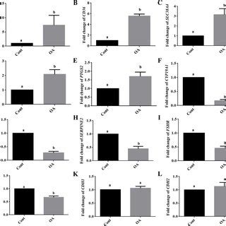 Microarray Data Validation By Real Time RT PCR The Abundance Of Download Scientific Diagram
