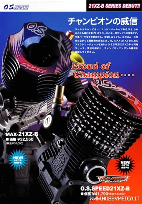 OS Engine Motori Nitro Max XZ B E Speed XZ B Modellismo HobbyMedia