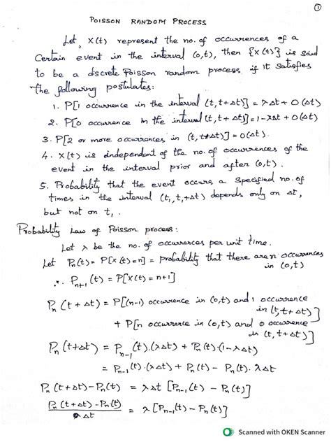 Poisson Process Pdf