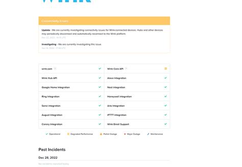 Wink Status 💬 Lounge Hubitat
