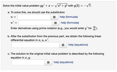 [solved] ive the initial value problem yy x x2 y2 with y 3