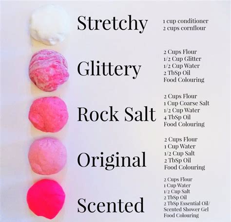 Printable Playdough Recipe Printable Calendars At A Glance