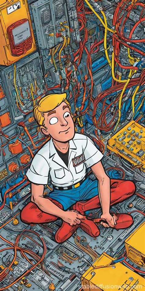 Tiny Workers Fixing Microcontroller Stable Diffusion Online