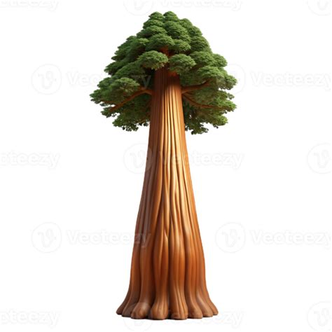 Serene Abstract A Giant Sequoia Tree Reaching Towards The Professional 59063174 Png