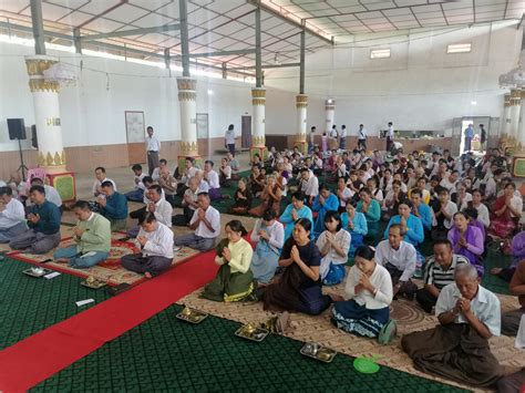 ဒဂုံမြို့သစ် အရှေ့ပိုင်း မြို့နယ်၌ ကဆုန်လပြည့်နေ့ ဗုဒ္ဓနေ့ ကဆုန်ညောင်ရေသွန်းလောင်းပူဇော်ပွဲ