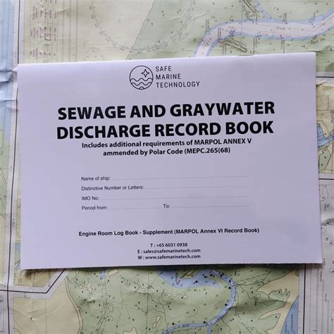 Promo Sewage And Graywater Discharge Record Book Jakarta Utara
