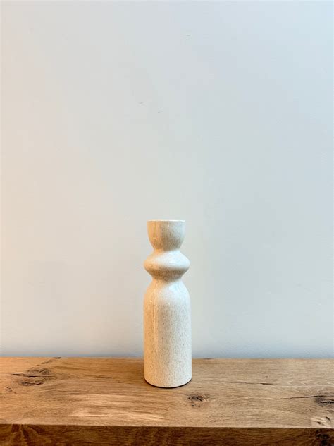 Speelse Witte Vaas Blum