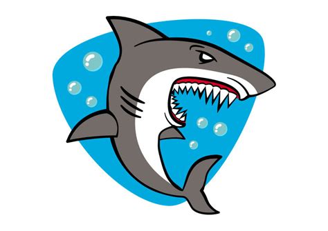 Shark Cartoon Free Vector Illustration By Superawesomevectors On Deviantart
