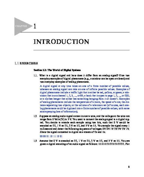 Digital Design With Rtl Design Vhdl And Verilog Solution Manual By