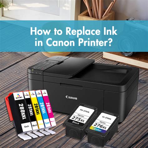 How To Replace Ink In Canon Printer