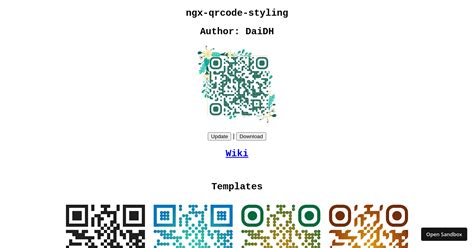 Ngx Qrcode Styling Forked Codesandbox