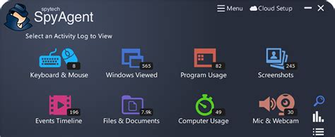 spytech spyagent keystroke logger computer monitoring software for