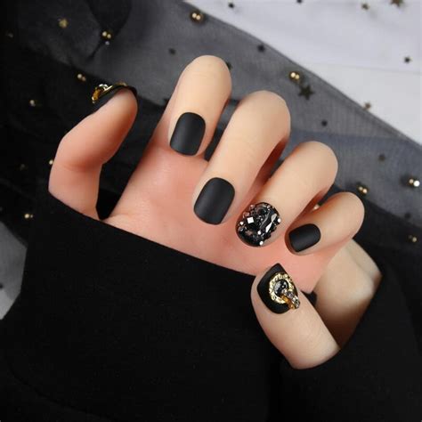 Women S Sexy Black Nails