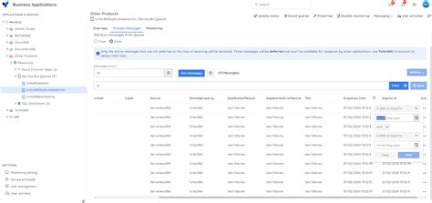 service bus queue azure resource features