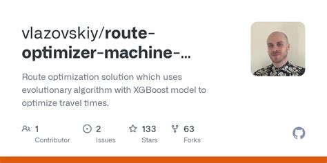 Github Vlazovskiyroute Optimizer Machine Learning Route